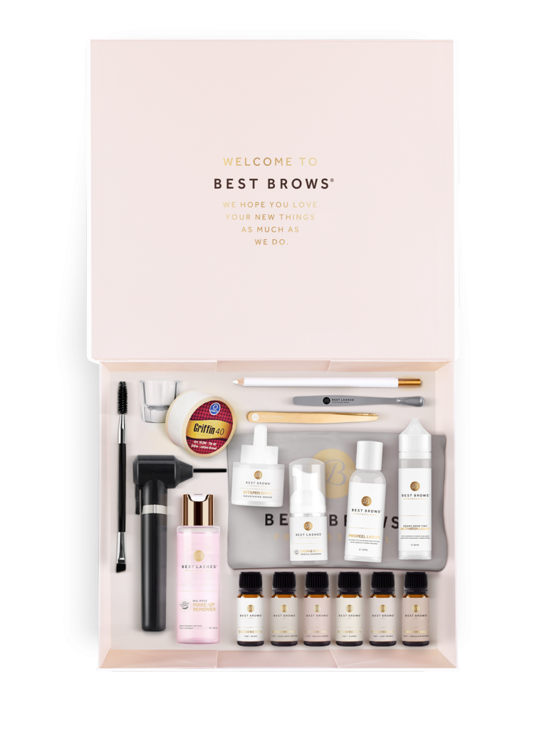 Henna Augenbrauen Styling Set-PRO - Best Lashes Pro